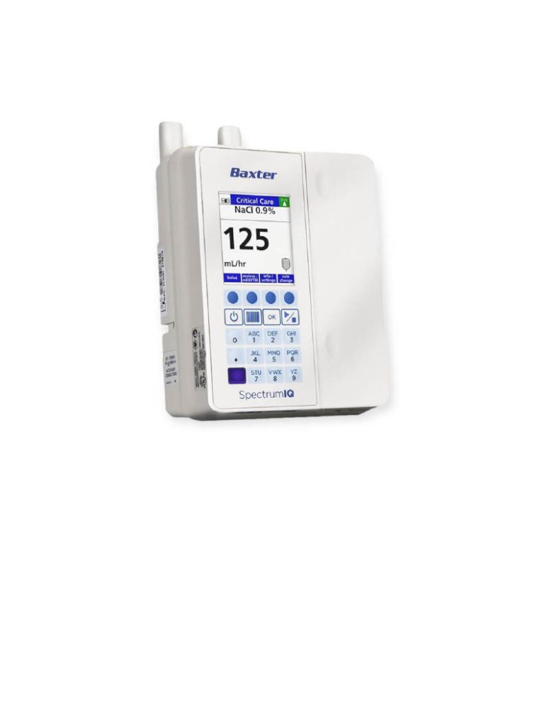 Baxter Sigma Spectrum IQ Infusion pump Model 3570009 | Biomedix Medical ...